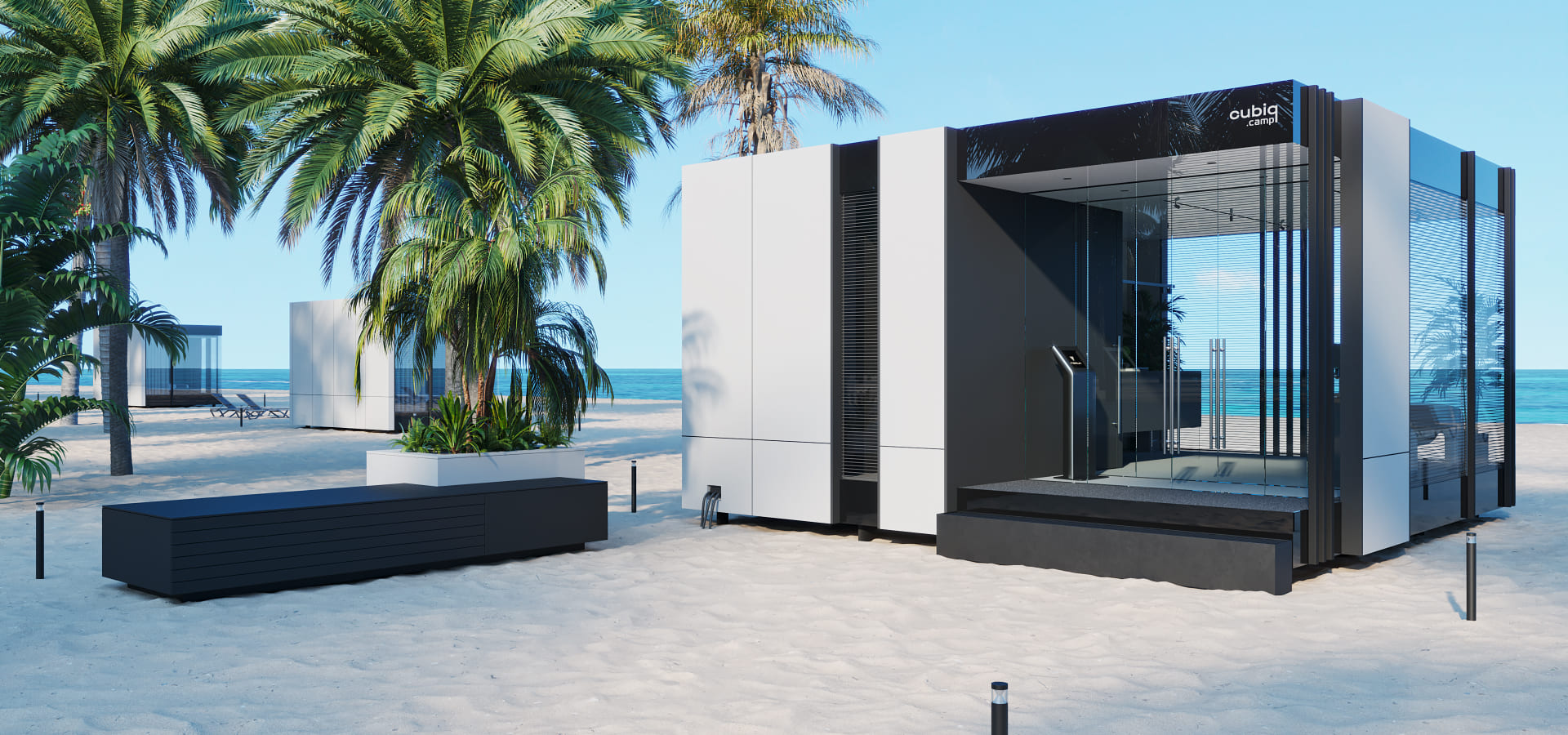 Cubiq - модульные дома для глэмпинга и загородного отеля.